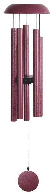 Tuned Red Metal Chime | GSC Imports
