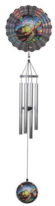 Sea Turtle Ripple Wind Chime | GSC Imports