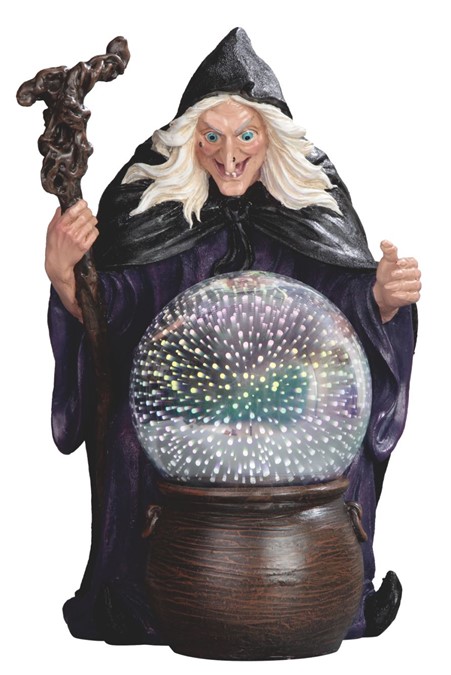 Witch with Crystal & LED | GSC Imports
